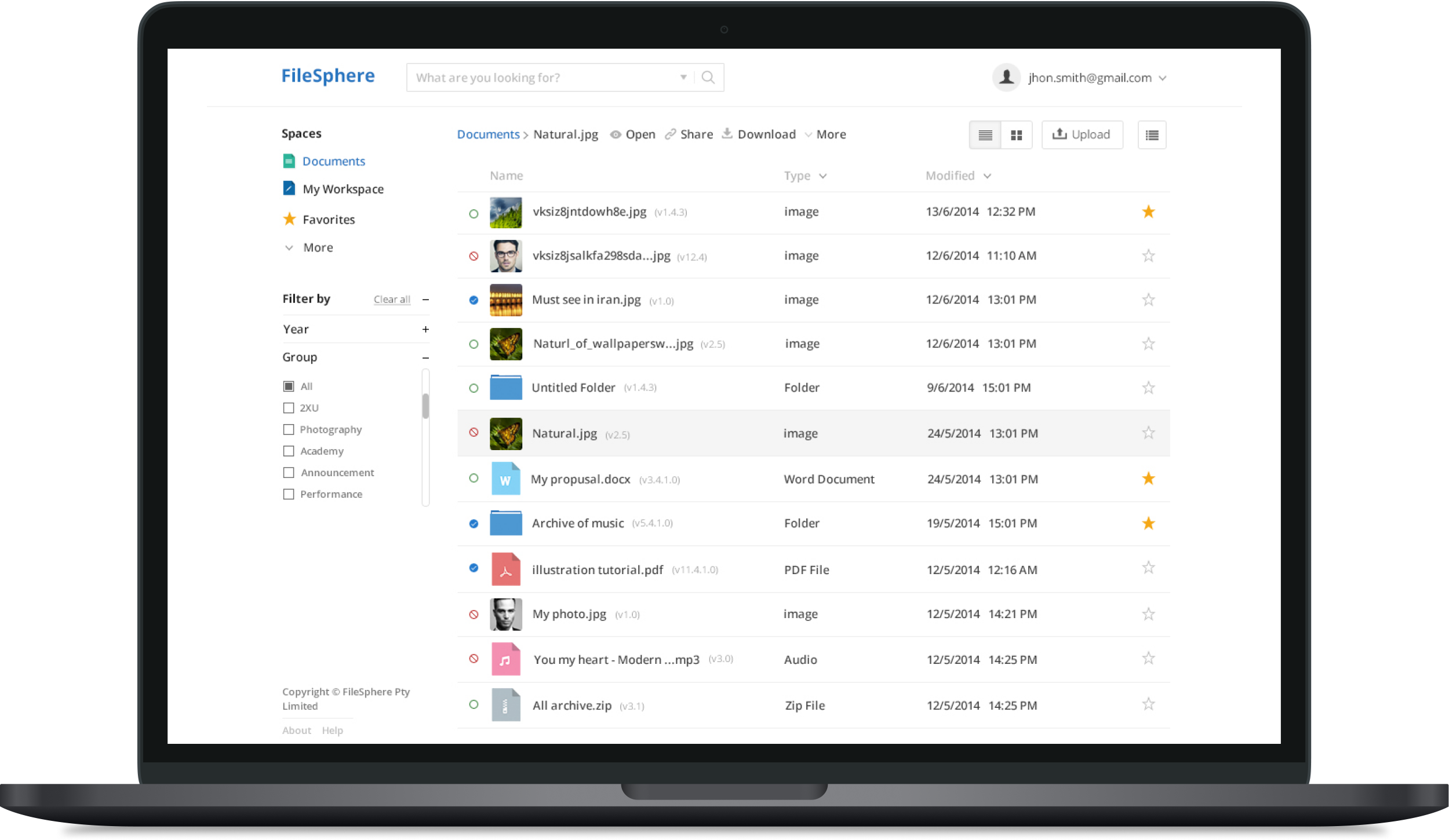 Filesphere – Electronic Document Management - youx